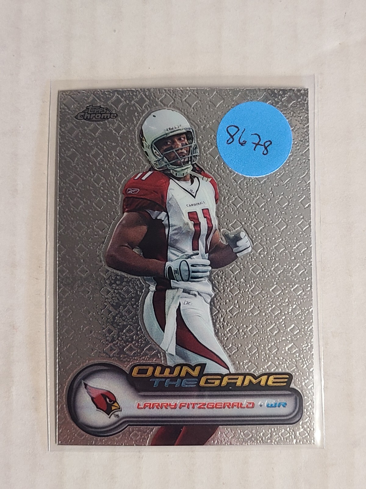 2006 topps chrome Own The Game Larry Fitzgerald card OTG -14 | eBay
