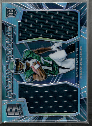 A7970 2015 Panini Spectra Rising Rookie Materials RRNA Nelson Agholor ...