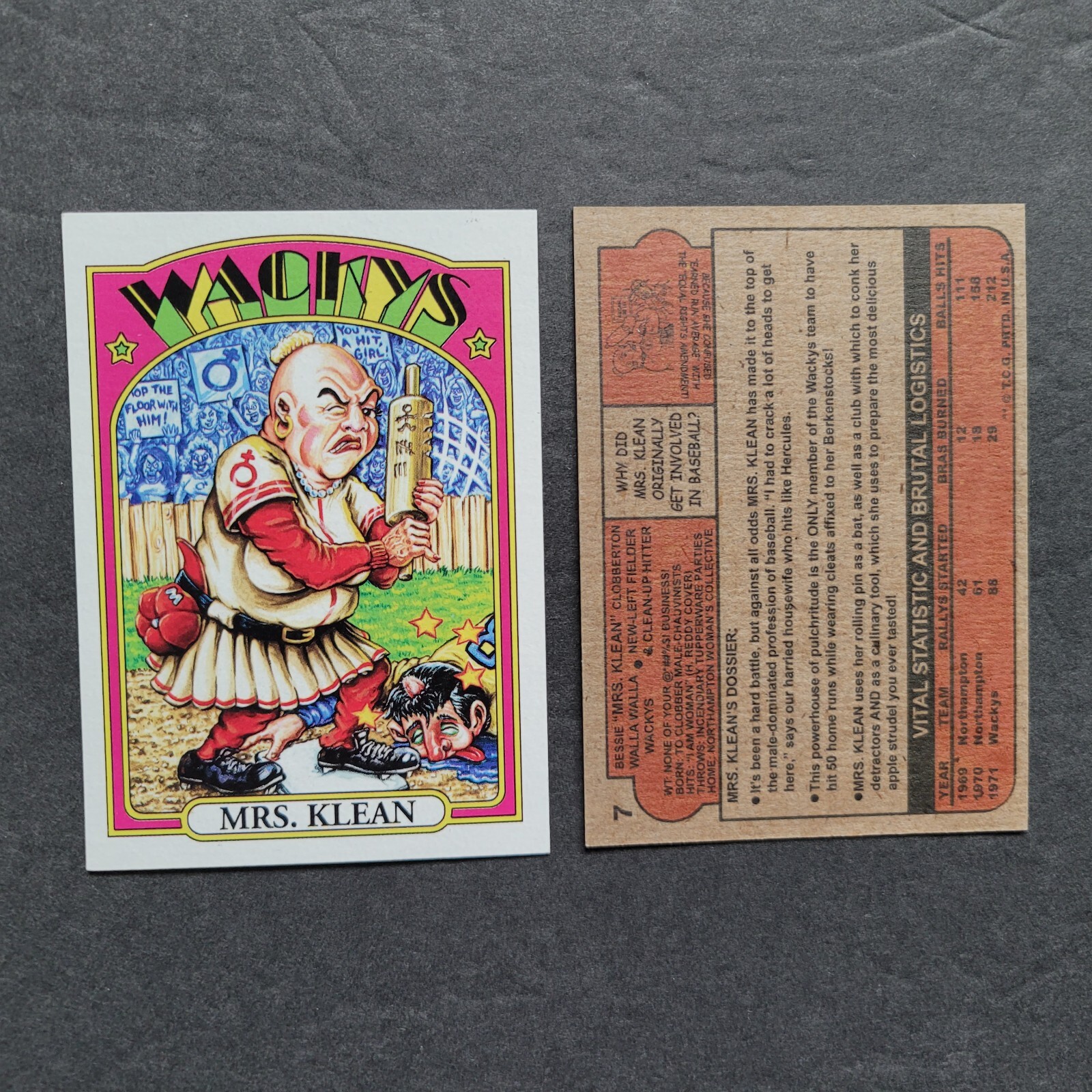 WACKY PACKAGES Baseball AllStars Cards Old School OS4 You Pick Blunder ...