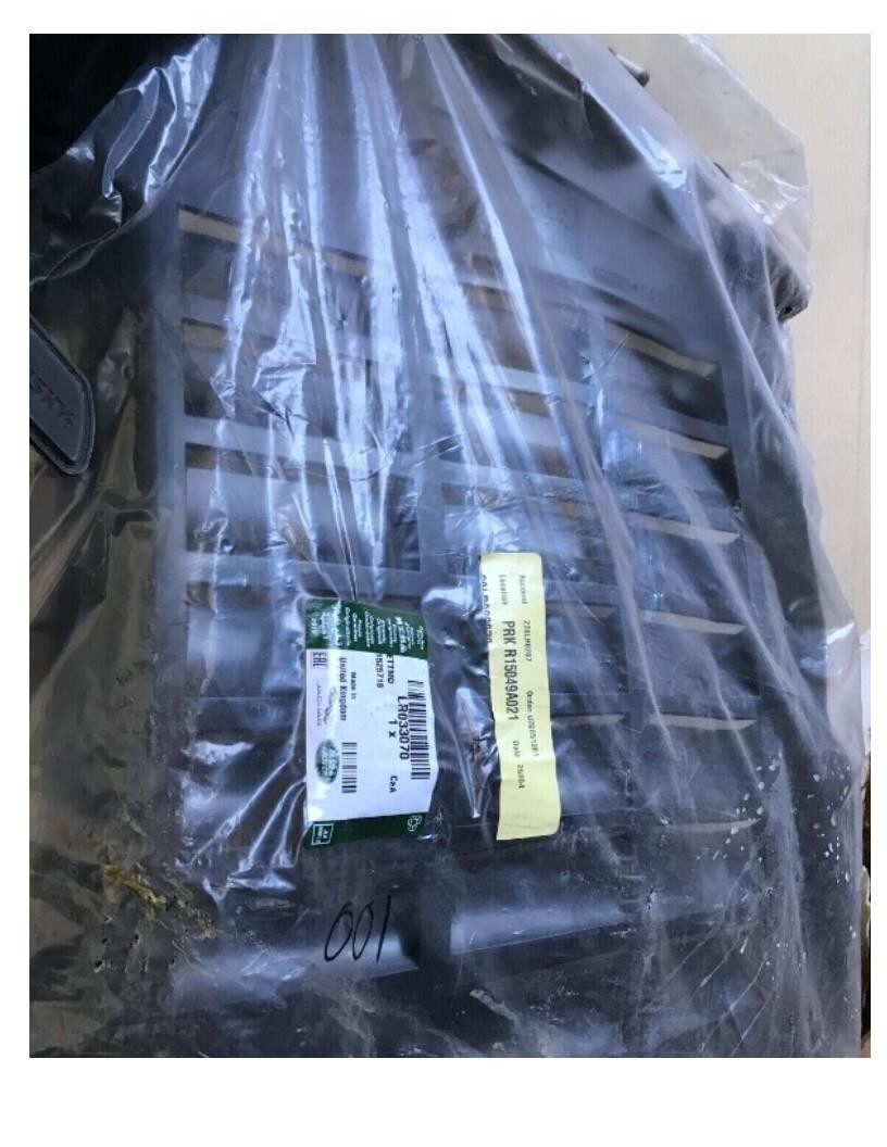 GENUINE FRONT RIGHT INNER FENDER SPLASH rH RANGE ROVER RANGE SPORT ...