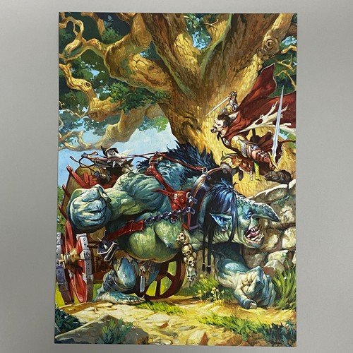 FORGOTTEN REALMS COVER TROLL D&D DUNGEONS & DRAGONS RPG ART PICTURE ...
