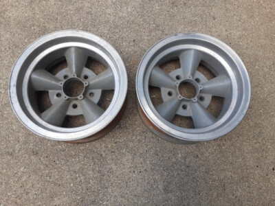 Pair of 5 Spoke Torq Thrust Style Wheels 14x6, 5 on 5 bolt pattern | eBay