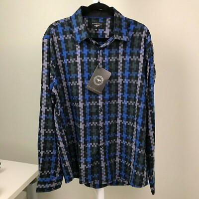 V.I.P Collection Long Sleeve Men’s Shirt - With Tags Regular Size 2XL ...