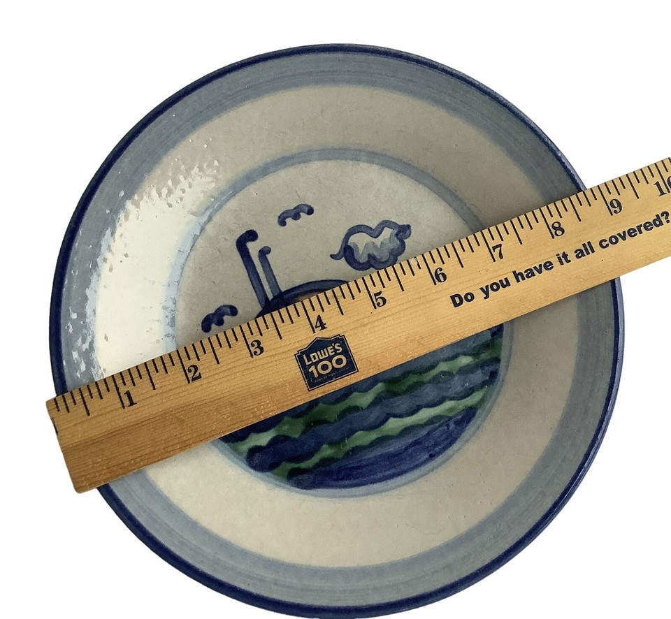 MA Hadley Plate 9” Salad Dessert Plate Whale Nautical Ocean New | eBay
