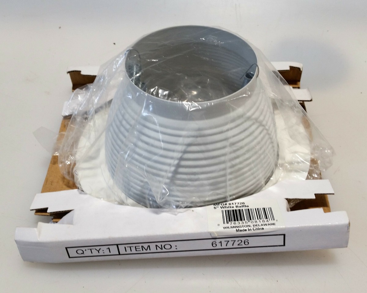 Recessed Light Trim Springs 6100 Tapered Metal Baffle | Cooper