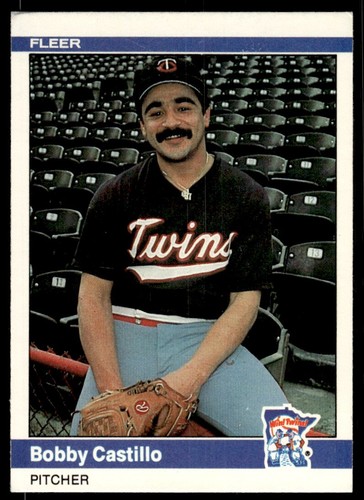1984 Fleer Bobby Castillo Baseball Card Minnesota Twins #559 | eBay