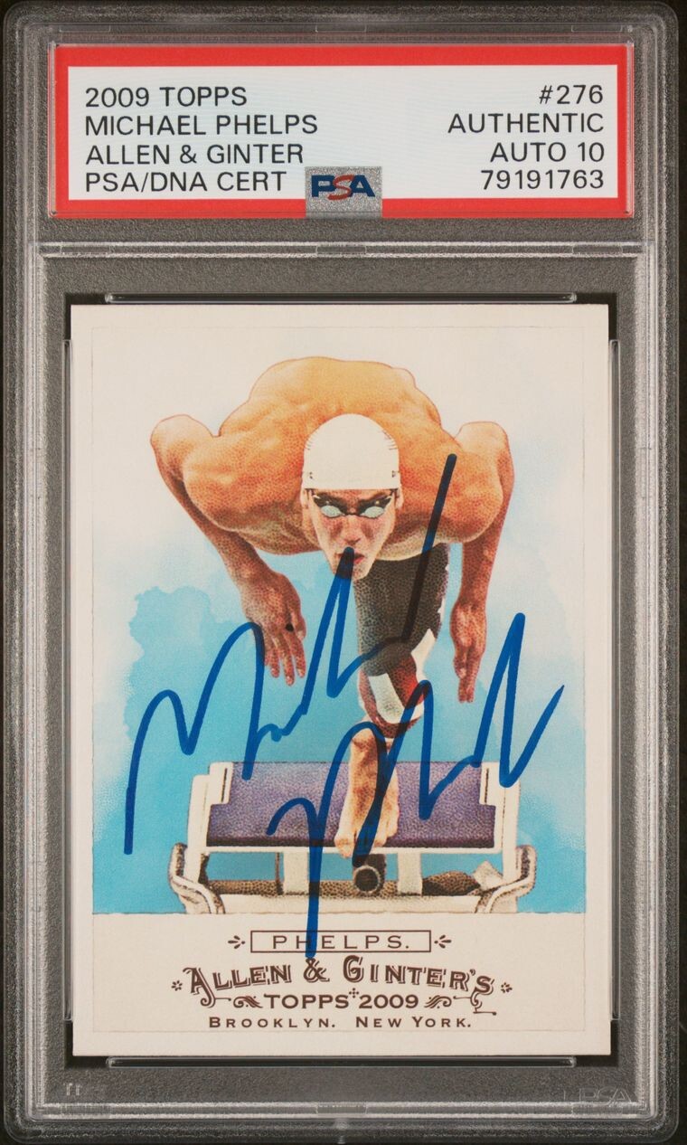 Michael Phelps Autographed Memorabilia | Signed Photo, Jersey ...