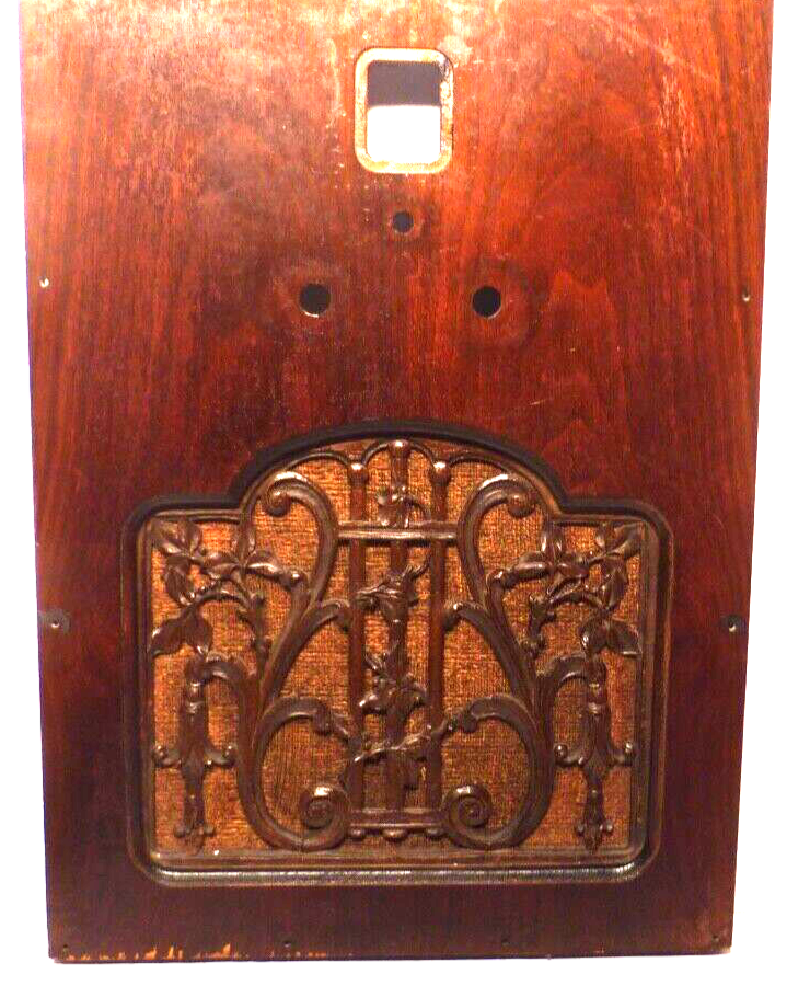 vintage GENERAL ELECTRIC H-31: High Gloss FRONT PANEL w/FACEPLATE ...