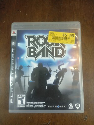 Rock Band Playstation 3 PS3 Video Game With Manual 14633158700| eBay