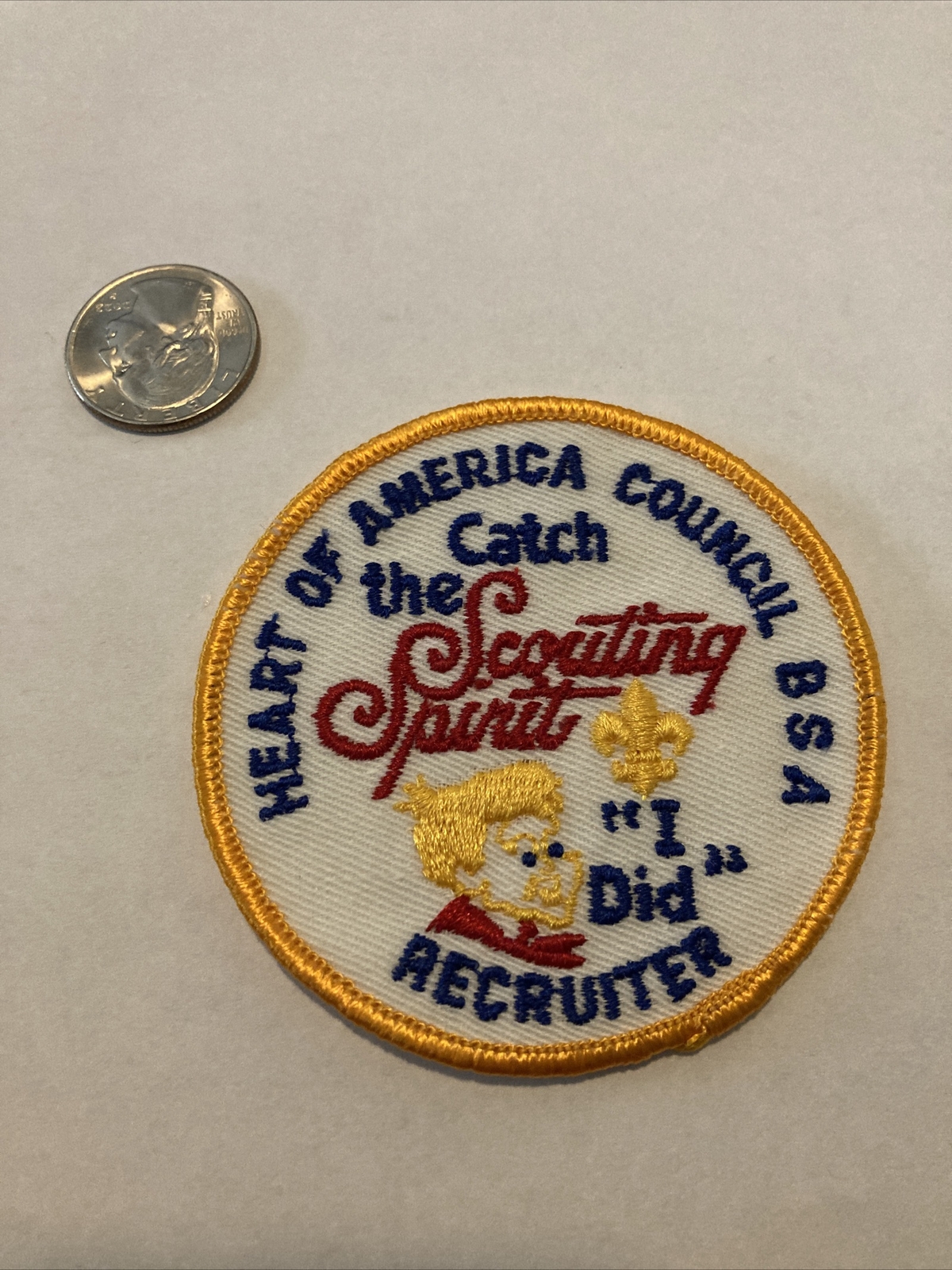 boyscout patch Heart Of America Council BSA Catch the Scouting Spirit ...