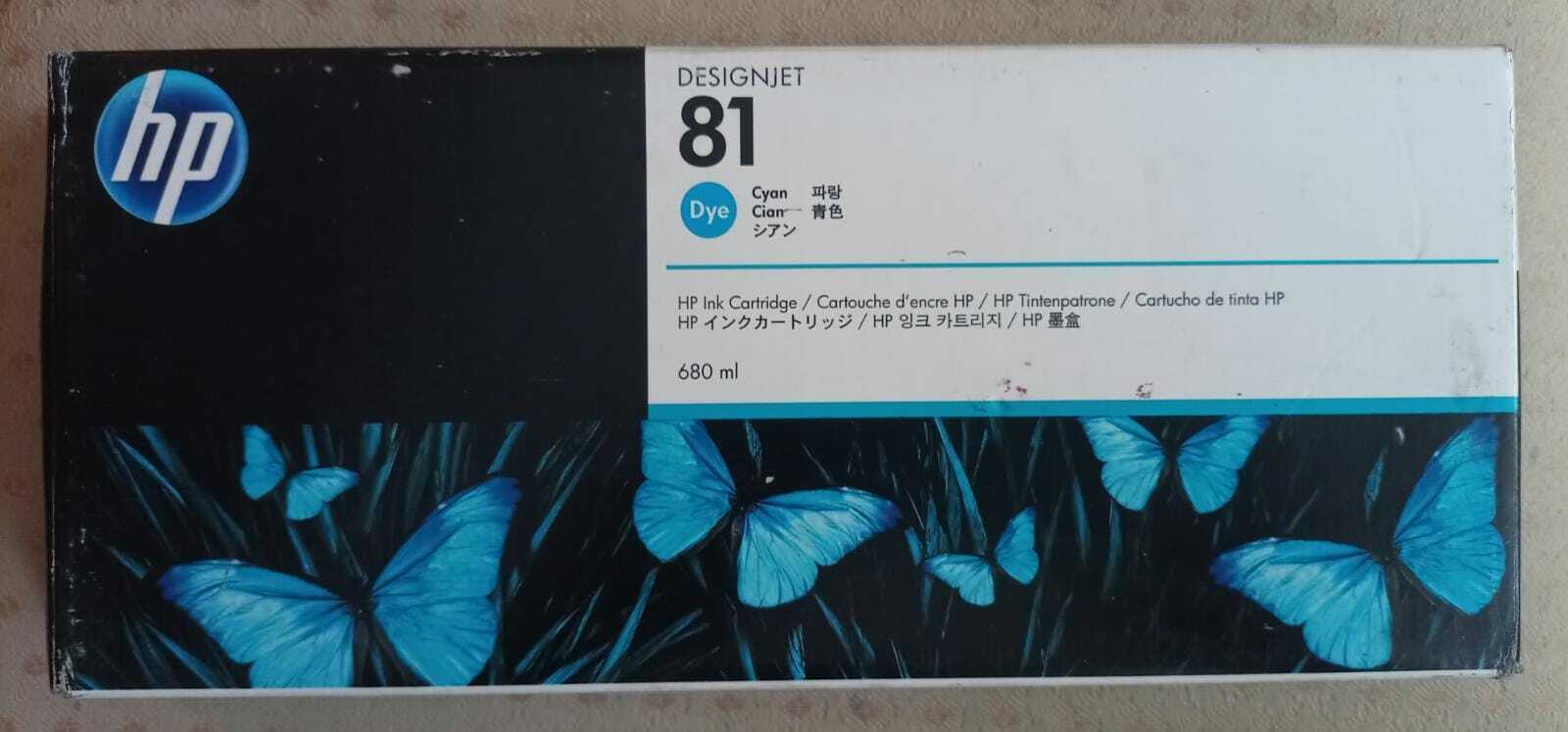 Original HP 81 Tintenpatronen C4930A C4931A C4932A C4933A C4934A C4935A ...