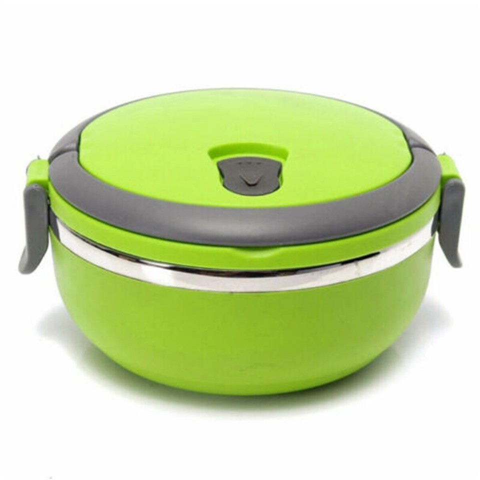 Stainless Steel Insulated Lunch Box Bento Container Hot Food Warmer ...