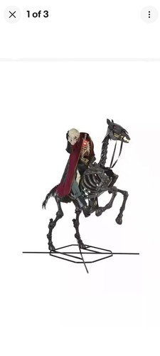 8.5 ft. Giant-Sized Animated LED Knight Dullahan Home Depot Headless ...