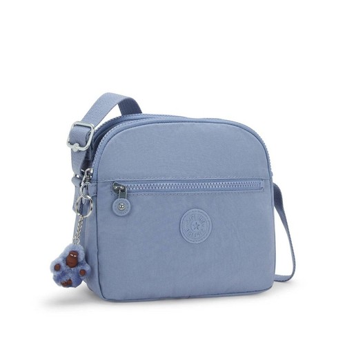 Kipling Crossbody Bag Keefe in Blue Slate with Monkey Charm NWT | eBay