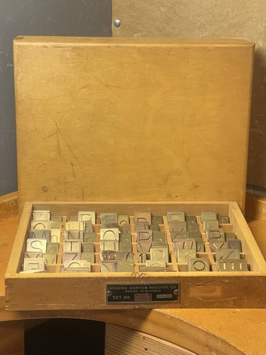GORTON* Condense BLOCK, ENGRAVING FONTS/ NUMBERS ~set No. 70-1 | eBay