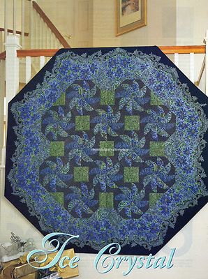 Ice Crystal Quilt Pattern Pieced PC | eBay