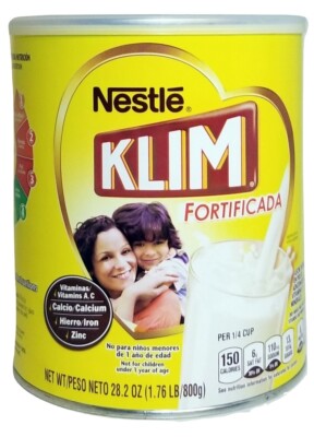 Klim Fortificada Instant Dry Whole Milk - Powdered Milk - 28.2 OZ | eBay