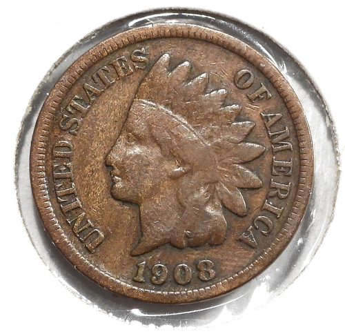 1908-S Key Date Indian Head Cent in VG Condition KM#90 (852) | eBay