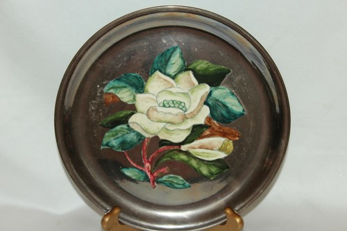 Vintage 30's EDITH COCKCROFT Met Gold White Gardenia Collector 10 ...