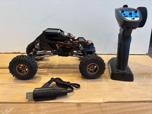 Totally custom built mini RC rock crawler 1:18 with aluminum upgrades ...