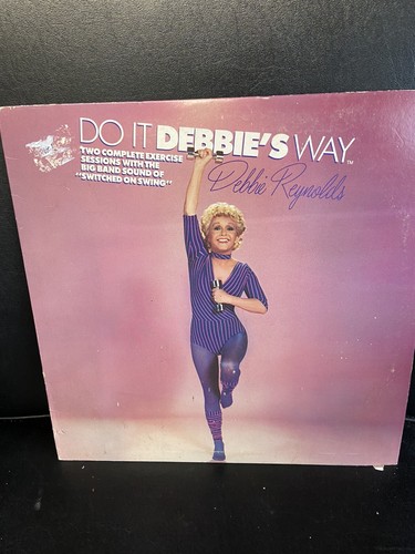 Debbie Reynolds Do It Debbie's Way 1983 Vinyl LP • 2 Exercise Sessions ...