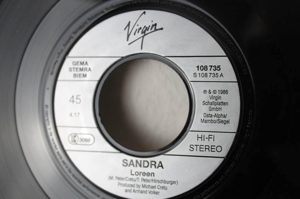 7" Single - SANDRA (Cretu) - Loreen - Don´t Cry - Virgin 1986 | eBay