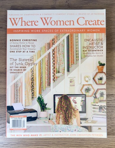 Where Women Create Magazine Volume 8 Back Issue 4 2016 Crafting Home ...