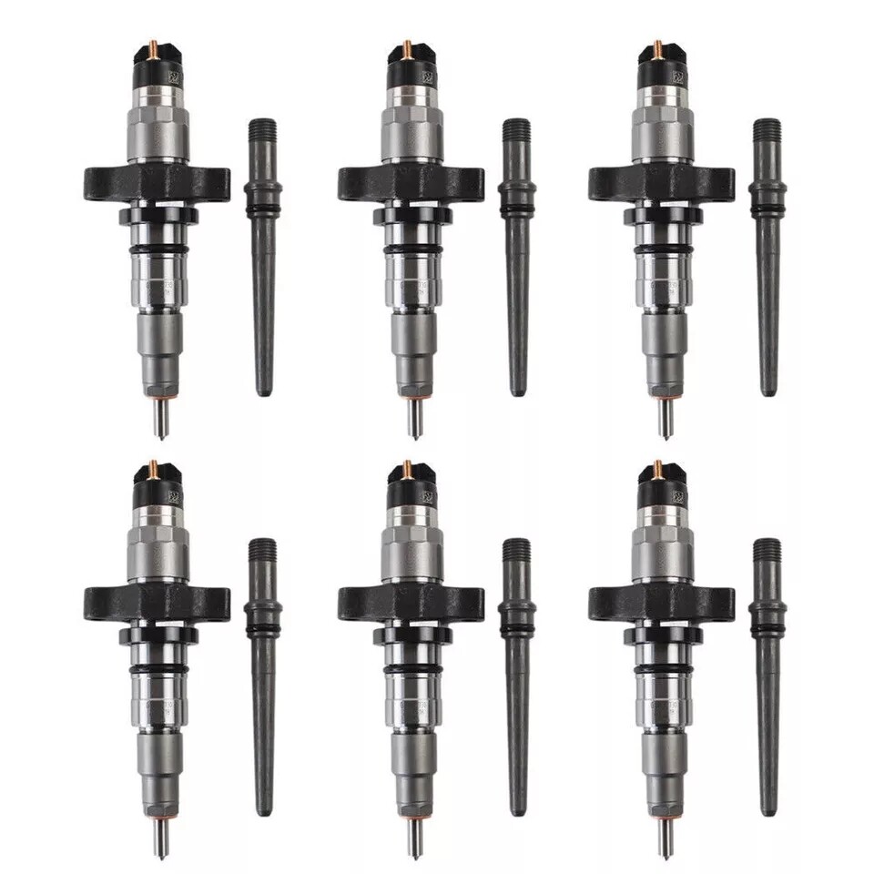 Bosch 6Pcs 0445120238 Fuel Injectors For 04-09 Cummins Dodge Ram 2500 ...