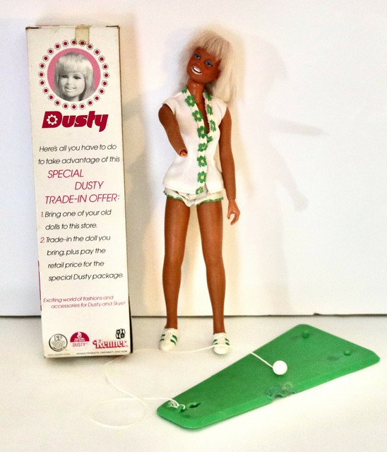 Dusty trade-in special doll in box with extras lot Kenner 1976 tennis ...
