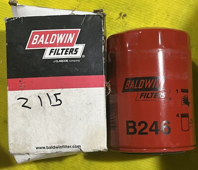B246 Baldwin Oil Filter - Nissan Patrol 4.2L - 15208W3401, Z115, WZ115 ...
