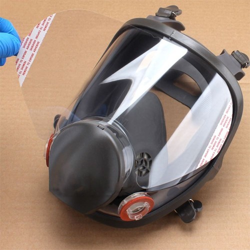 Transparent Protective Lens Film Respirator Screen Cover for 6885/4006 ...