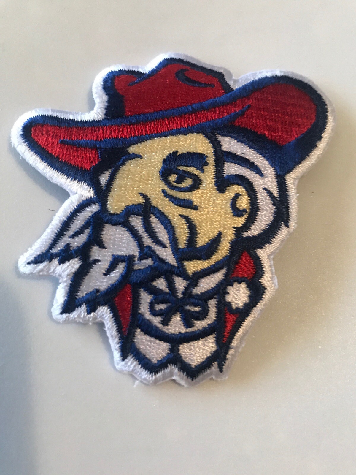 Ole Miss Rebels Colonel Reb Vintage Embroidered Iron On Patch 2.75” X 2 ...