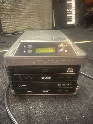 I/O/M-DM2 Optical CD Duplicator 2 Drive Copier, USB 2.0/D33773- Read ...