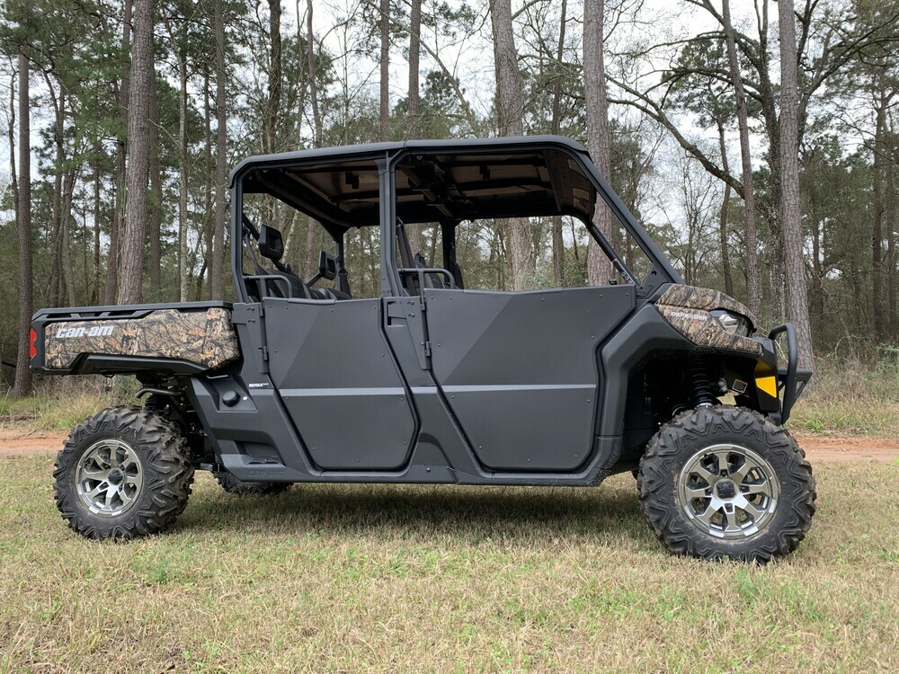 Can-Am Defender HD8 HD10 Crew Max Door Kit Steel Framed Aluminum Skin ...