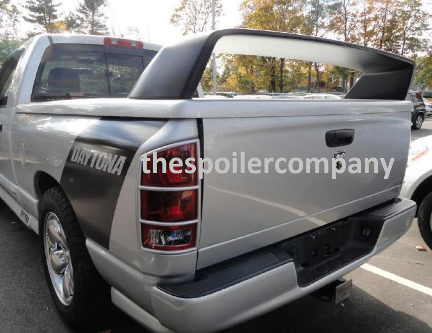 Spoiler For Dodge RAM 2002-2008 "Daytona Style" Painted in Black Matte ...