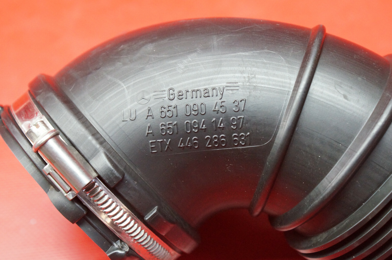Mercedes E-Klasse W212 MOPF Saugrohr Reinluftleitung A6510904537 ...