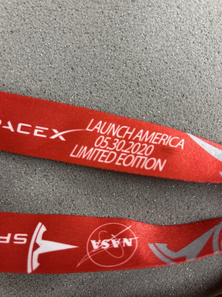 Rare! NASA - SpaceX - TESLA Collab - Launch America Limited Edition 05. ...