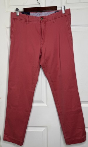 Polo Ralph Lauren Nantucket Red Chino Stretch Slim Fit Pants Size 32x30 ...