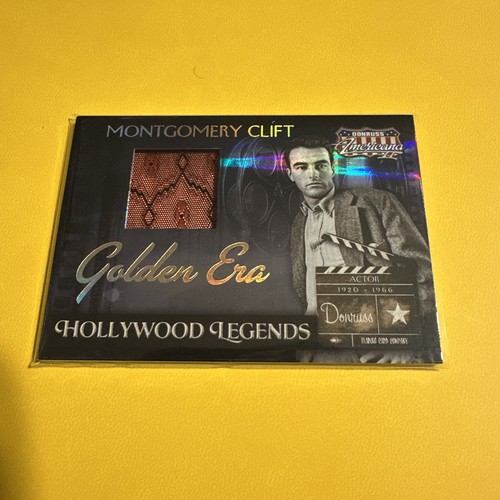 MONTGOMERY CLIFT 2008 Donruss Americana Hollywood Legends Golden Era #5 ...