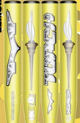 NIW 2025 MONSTA Lemon Yellow M2 TORCH EHP Slowpitch Softball Bat 25oz ...