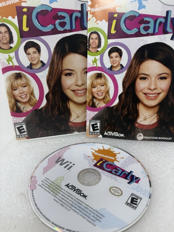 wii games ICarly Nintendo Wii Video Game Activision - Complete w ...