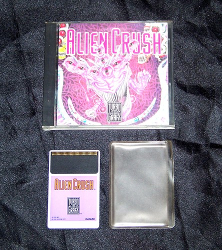Alien Crush ~ Vintage 1989 Turbo Grafx 16 Video Game ~ Complete With ...