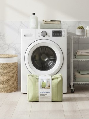 Brightroom Collapsible Rolling Storage Bag, Lime Green | Organizer ...