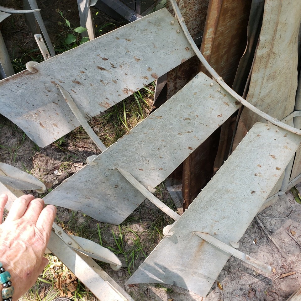 8ft Aermotor Windmill Sail Fan 3 Blade Sections vintage | eBay