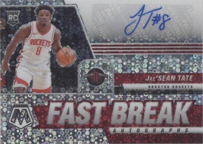 2020-21 Panini Mosaic - Autographs Fast Break Jae'Sean Tate #FB-JAE (AU ...