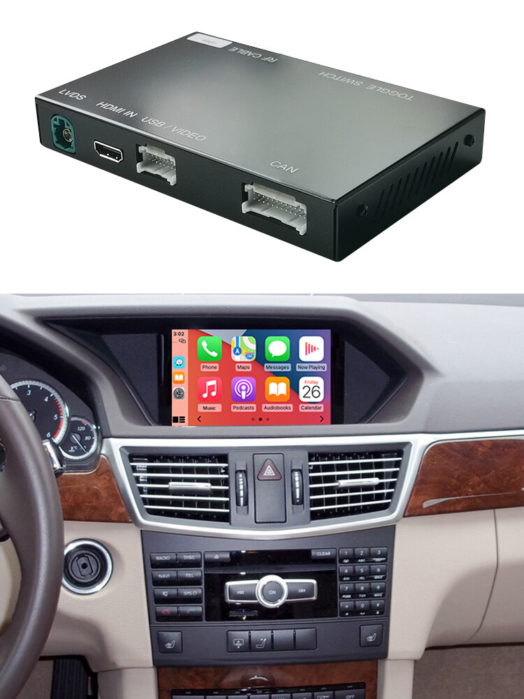 Wireless CarPlay Android Car Interface For Mercedes Benz E Class W212 ...