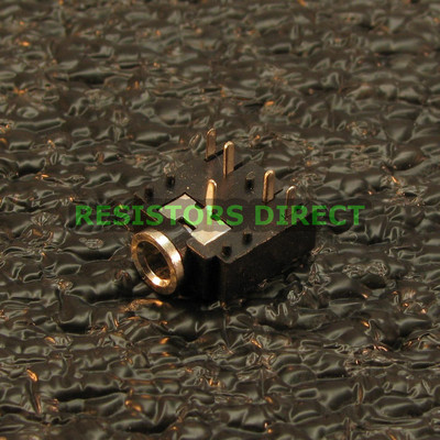 25x 3.5mm PCB Mount Stereo Socket Female Switched Audio Chassis Jack 1/ ...