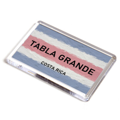 FRIDGE MAGNET - Tabla Grande - Costa Rica Flag | eBay UK
