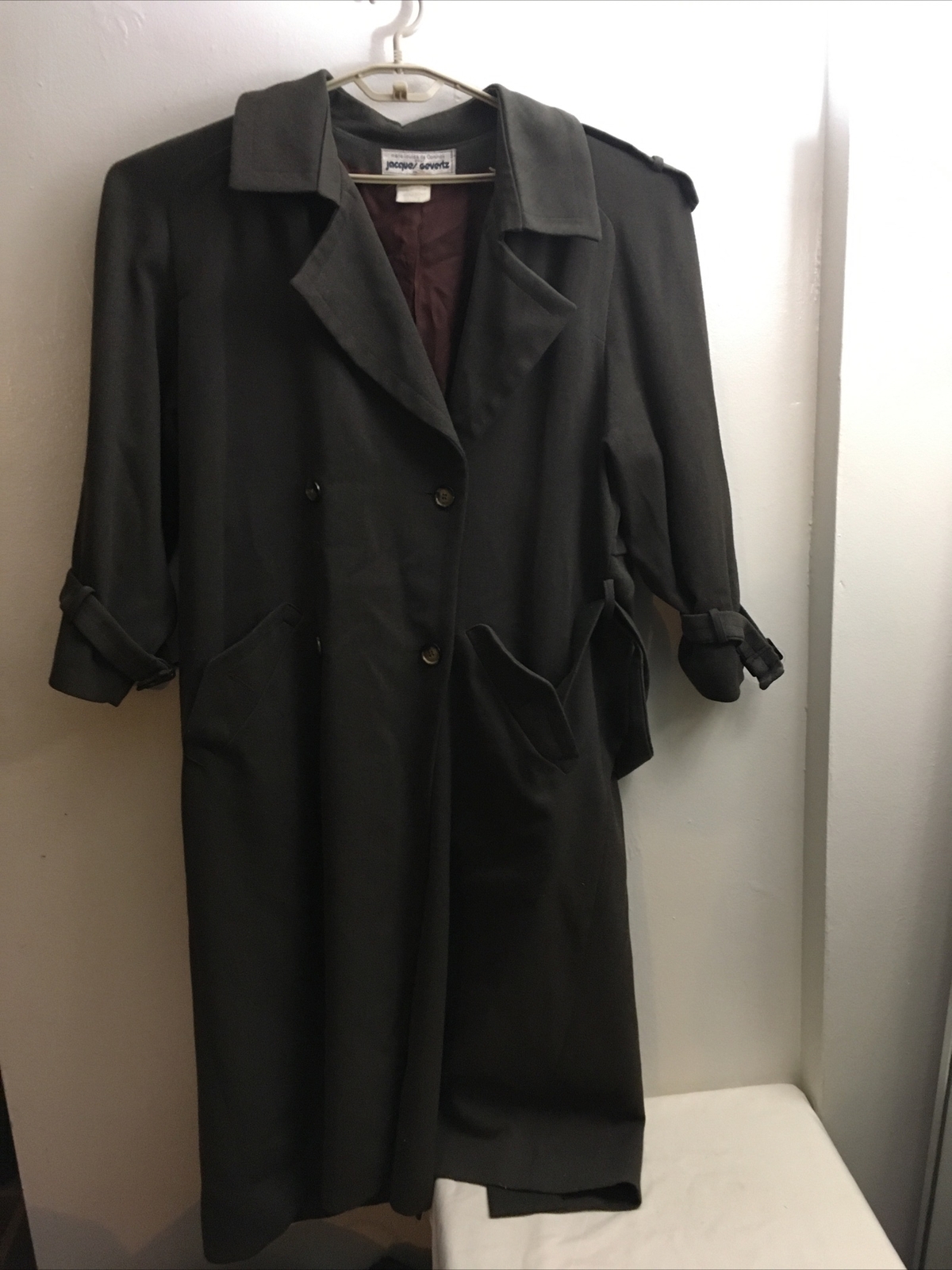 Marie Louise De Coninck Jacques Gevertz Womens Trench… - Gem
