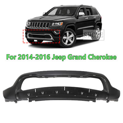 New Front Lower Bumper Txtured For 2014 2015 2016 Jeep Grand Cherokee ...